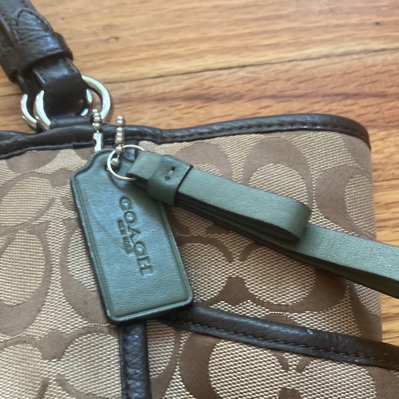 Coach | Bags | Coach Logo Tote Bag With Coa | Poshmark